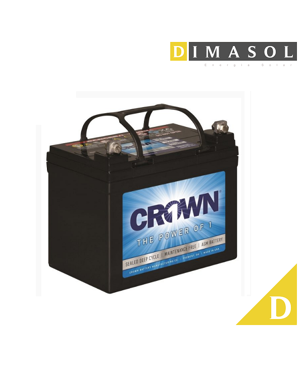 Batería 12V Crown Battery 12CRV135